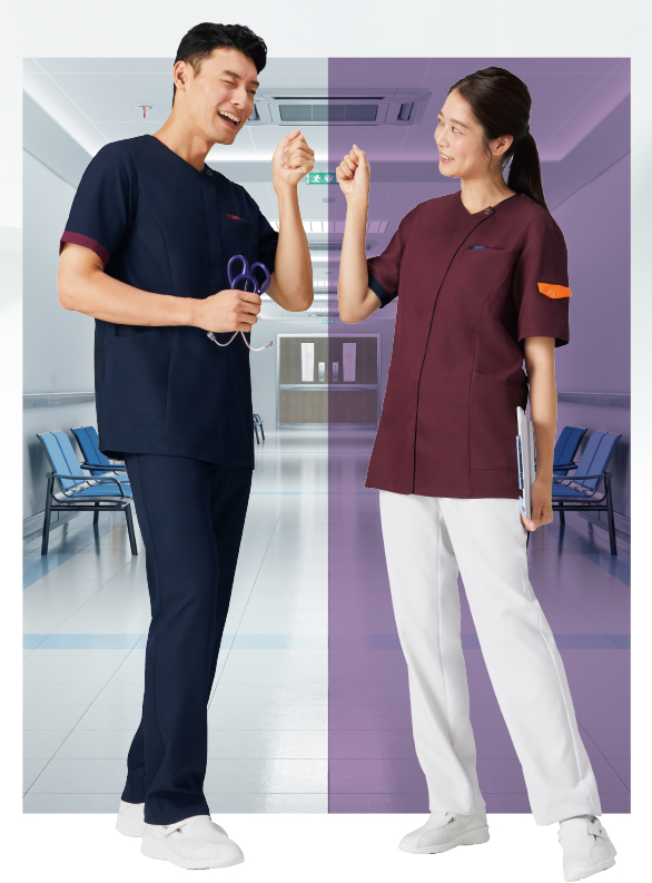 フォークプライベートブランド | 医療白衣・事務服ユニフォームのフォーク